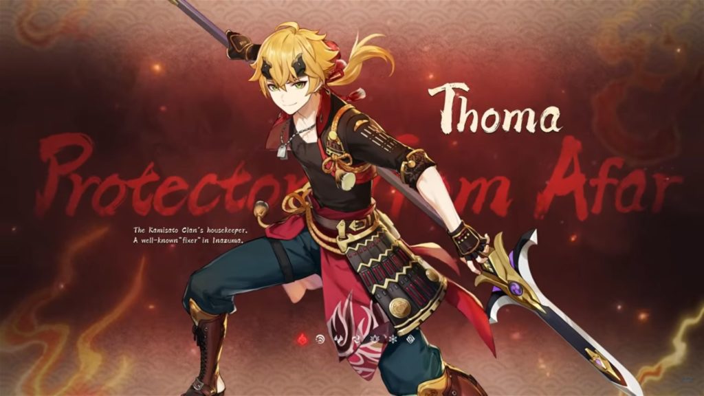 The Best Genshin Impact Thoma Build